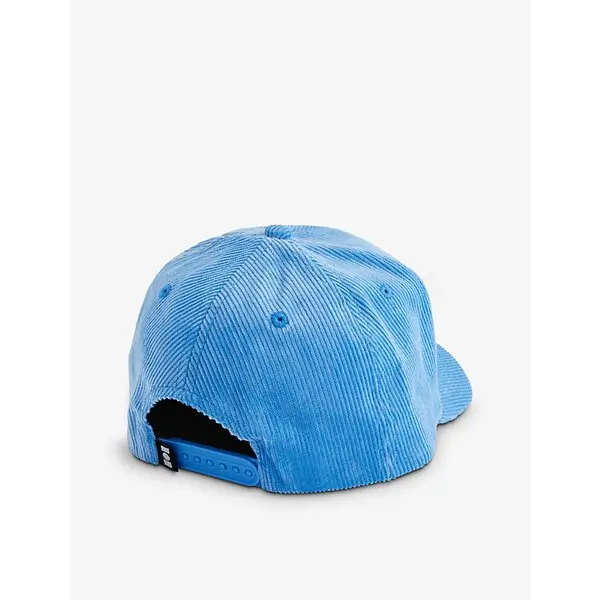 Nahmias Summerland Text-Appliqué Cotton-Corduroy Baseball Cap